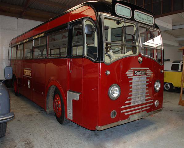 The Diligence Company | Verhuur Engelse Sentinel bus